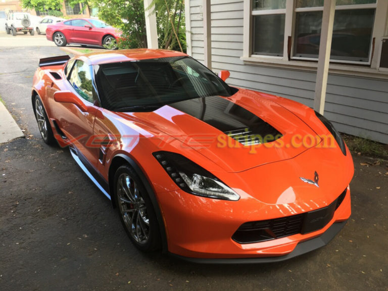 C7 Corvette rear spoiler Z51 Z06 Z07 Z07.R C7.R Grand Sport letters ...