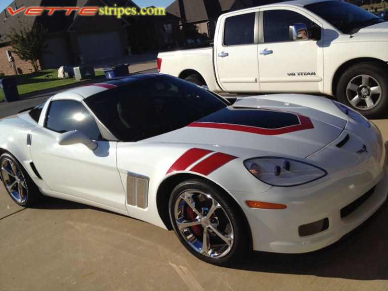 C6 Corvette Grand Sport Z06 ME1 Stripes - Vettestripes
