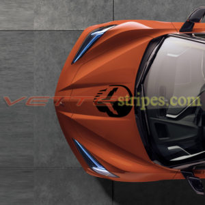 C8 Corvette Front Nose Jake decal graphic - Fit Stingray, Z06, Eray ...