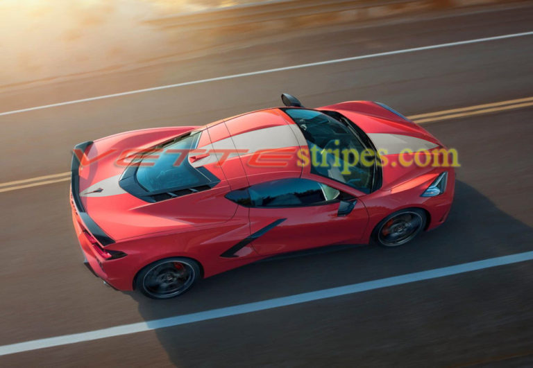 2020 - 2026 C8 Corvette Flag Emblem Overlays - All C8 Corvettes ...
