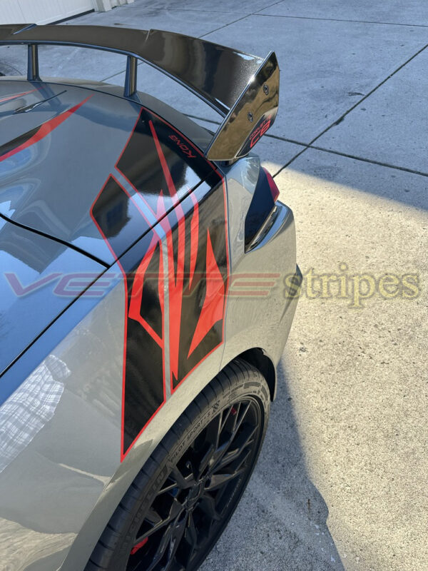 2020 - 2026 C8 Corvette 2025-2026 Full Length Dual Racing Stripes ...