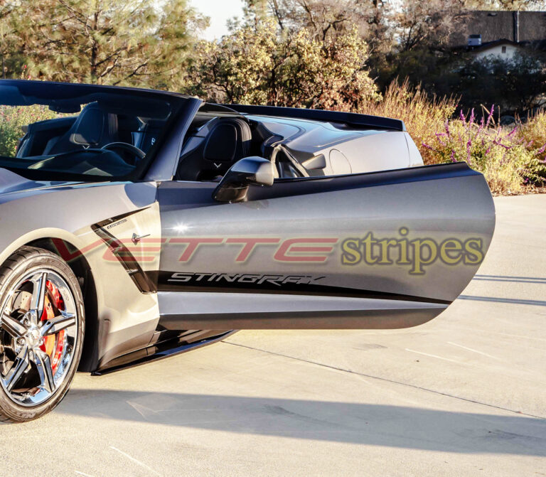 2020 - 2025 C8 Corvette Stingray Z06 C8R racing edition stripes - Fit ...