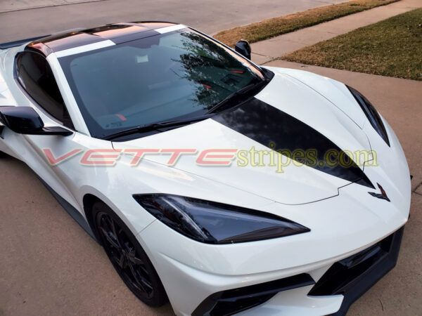 2020 - 2026 C8 Corvette Rocker Panel Extensions - both sides - Vettestripes